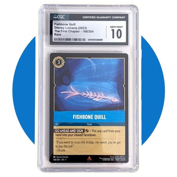 Disney | Toys | Little Mermaid Disney Lorcana Card Fishbone Quill 6824 ...